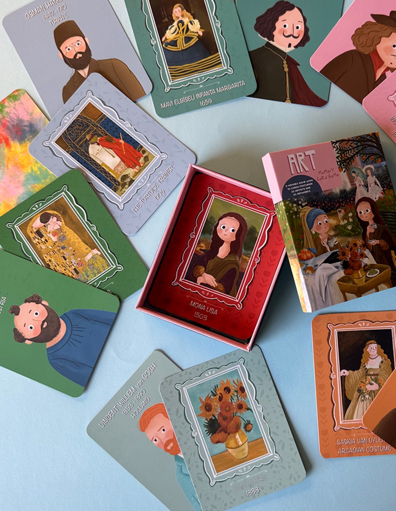 Art Memory Card Game - Dünyagöz Vakfı